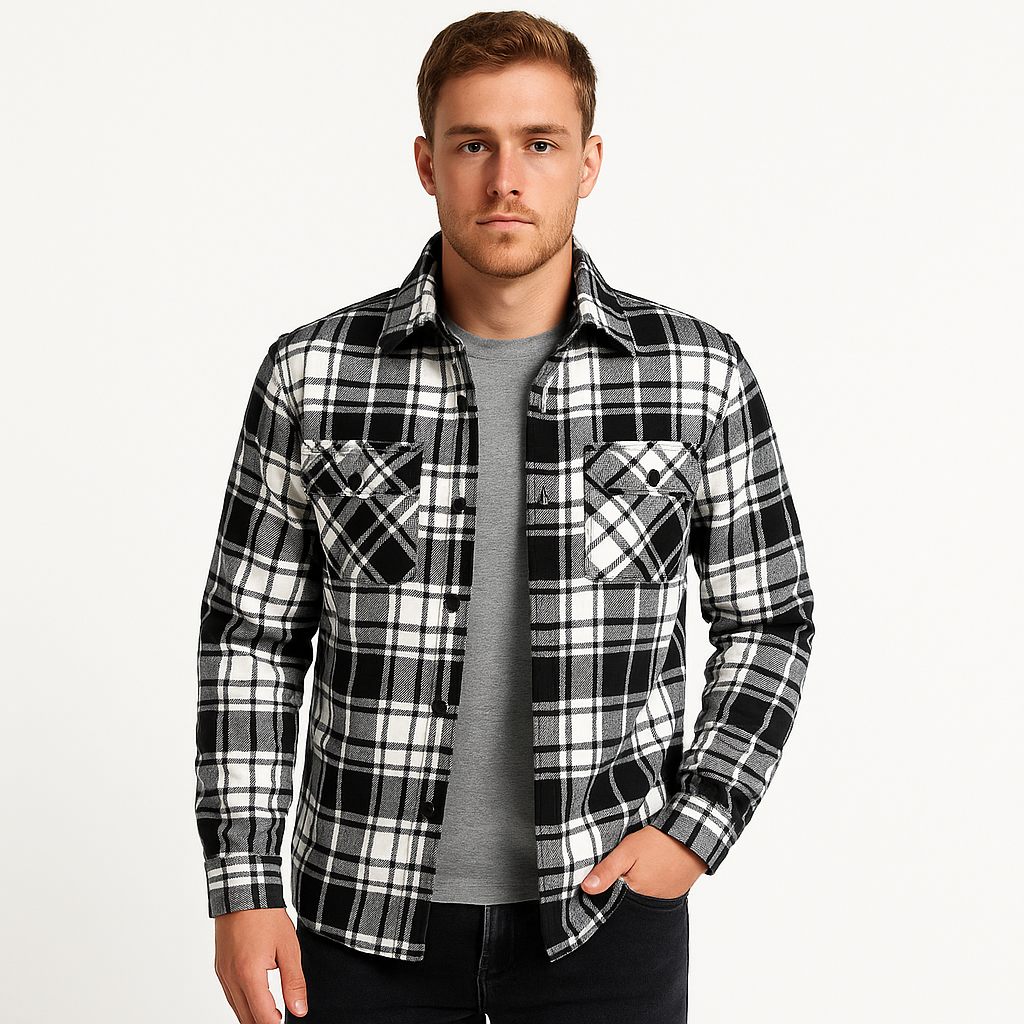 Tucker | Plaid Quilted Jacket – Emery & Jules